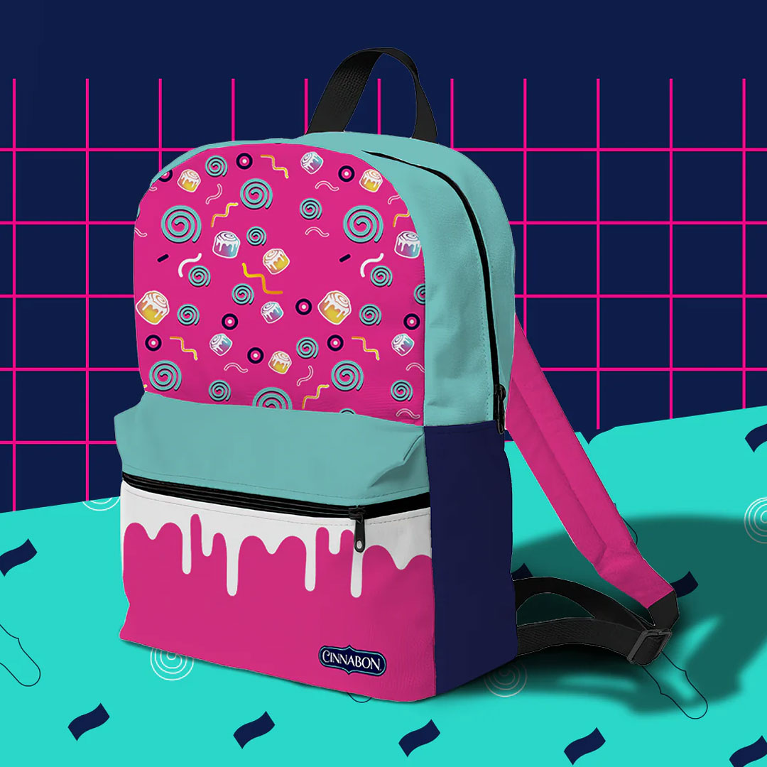 Cinnabon 40th Birthday Bon Backpack – Flashback Zach