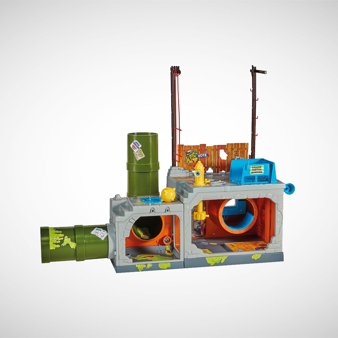 Teenage Mutant Ninja Turtles Classic Sewer Playset – Flashback Zach